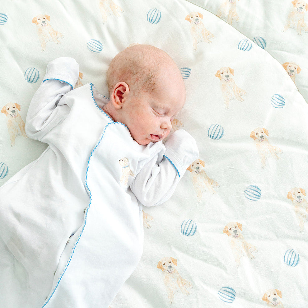 The Goldie in Blue Play Mat – Fort Weekend